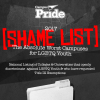Campus Pride releases 2017 Shame List documenting “The Absolute Worst ...