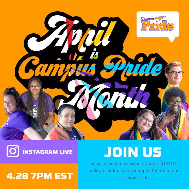 IG LIVE Celebrating Campus Pride Month - Campus Pride