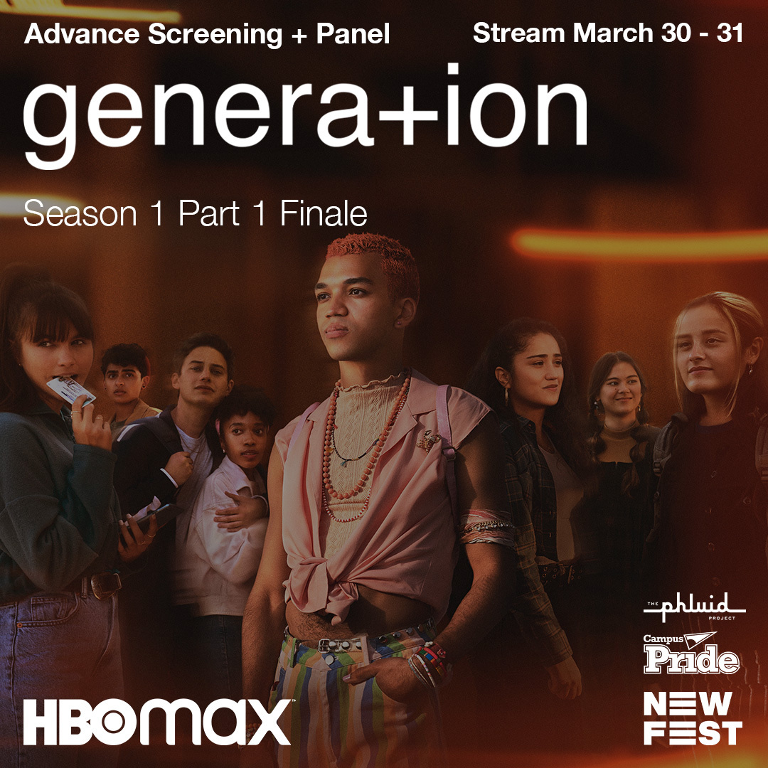 Campus Pride Teams Up with Max Original Dramedy "Genera+ion"