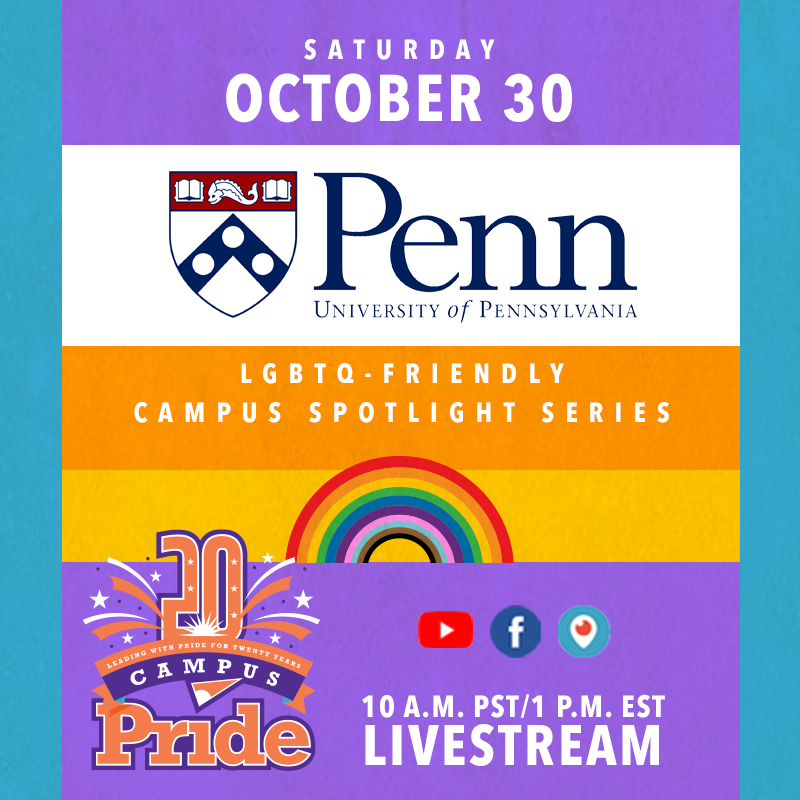 20th Anniversary Spotlight :: University of Pennsylvania - Campus Pride